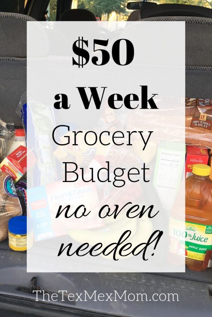 $50 Weekly Grocery Budget - No Oven Needed - The Tex-Mex Mom