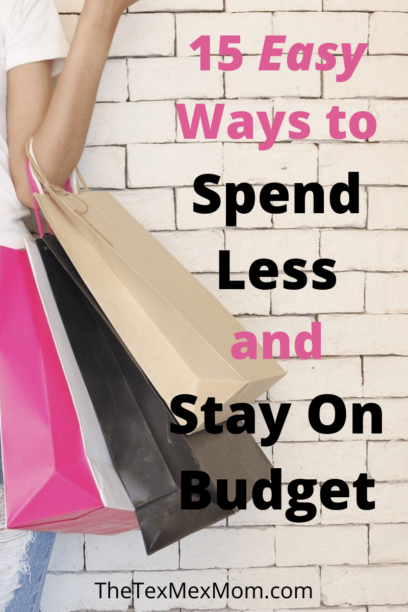 How to Spend Less and Stick with a Budget | 15 Simple Tips!