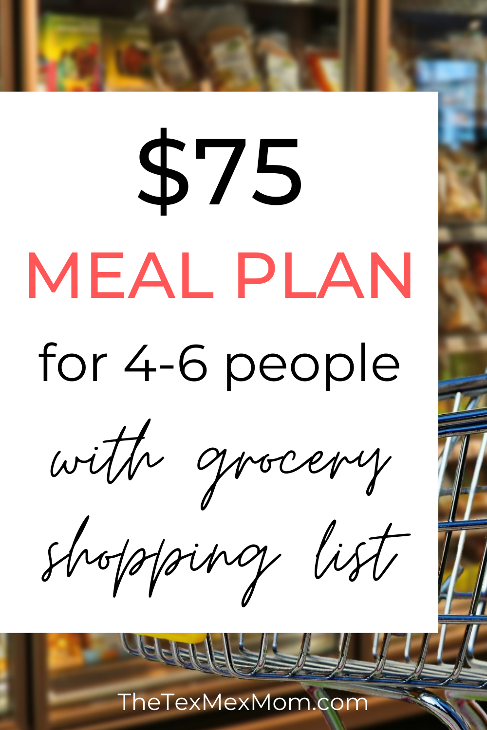  75 Weekly Grocery Budget Meal Plan Eat Well For Less 