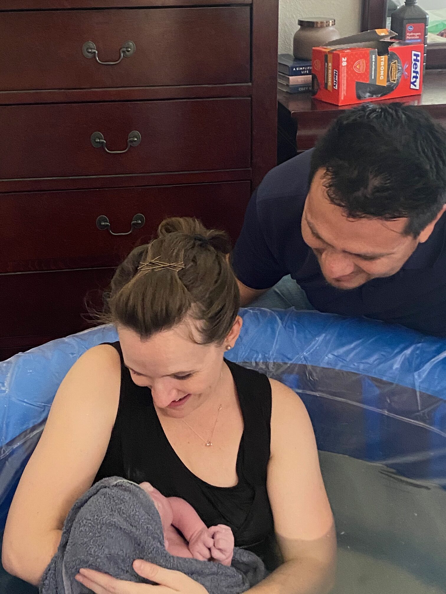 Danny's Birth Story: My First Home Birth - The Tex-Mex Mom