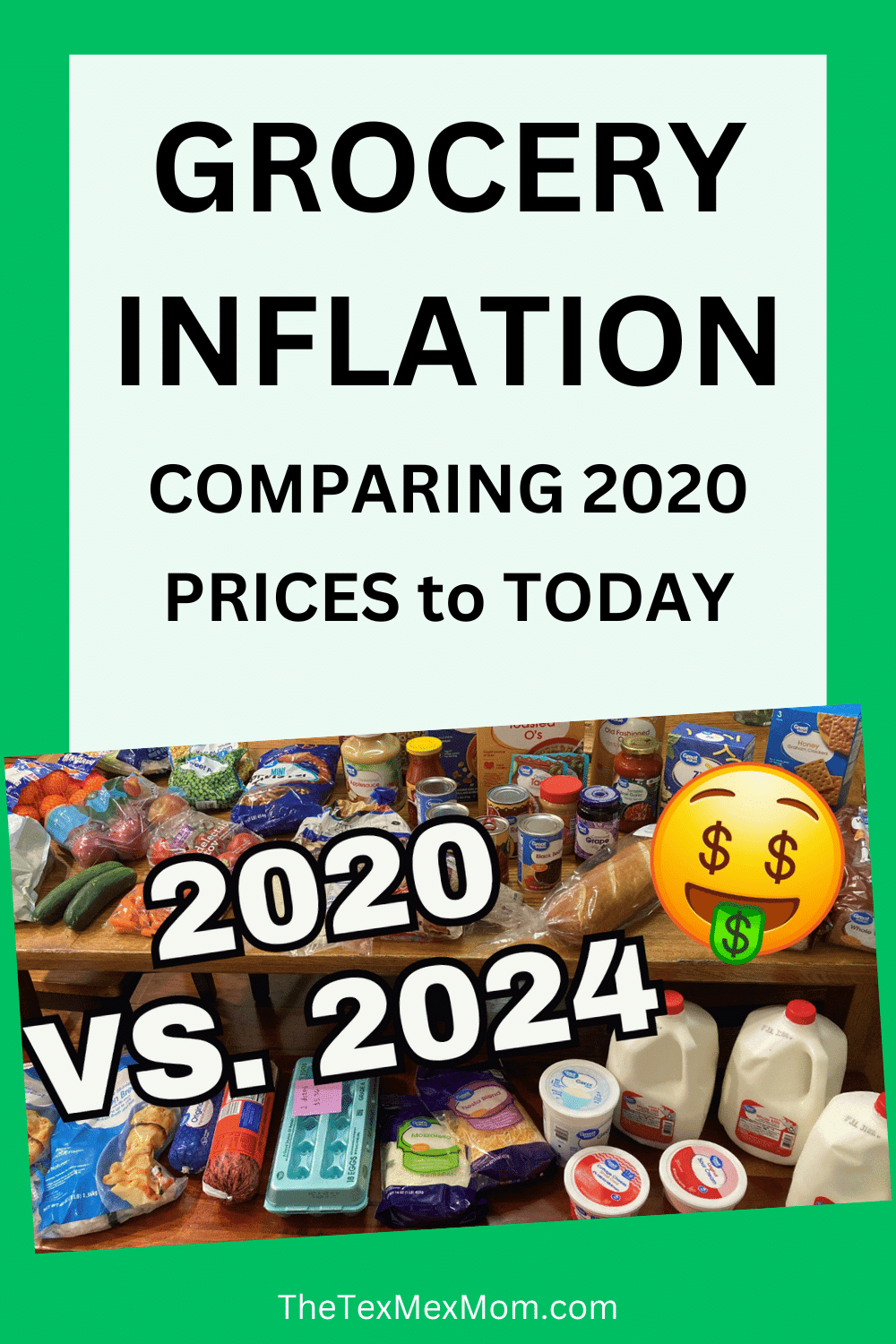 Grocery Prices and Inflation -2020 Compared to Today - The Tex-Mex Mom