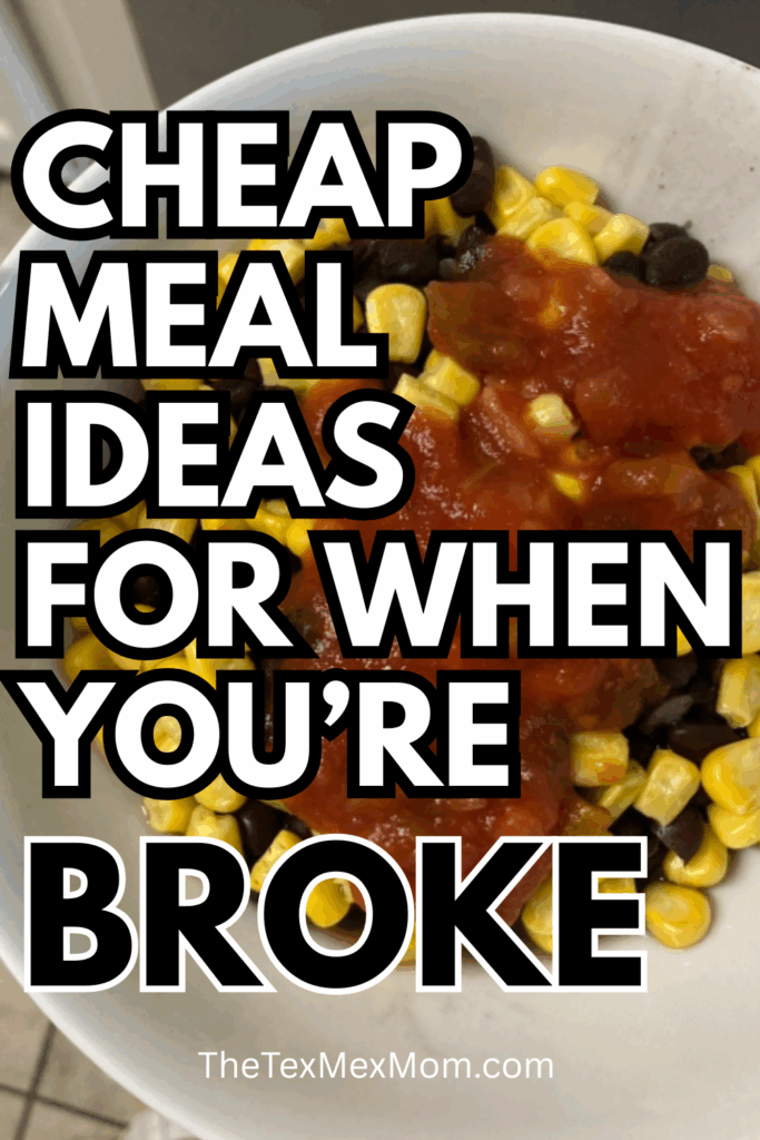 What to Make When You’re Broke | Cheap Family Meals on a Tight Budget ...